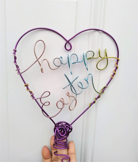 Happy Easter Tree Topper In Pick of Colors | Etsy