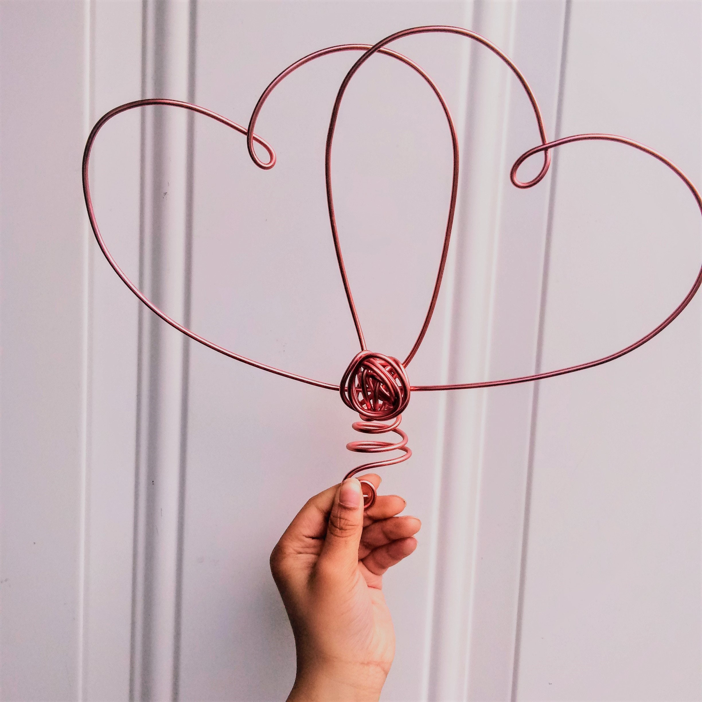 Intertwined Hearts Tree Topper for Valentine Tree Large or - Etsy