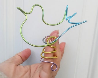 Easter Bunny Wire Tree Topper | Etsy