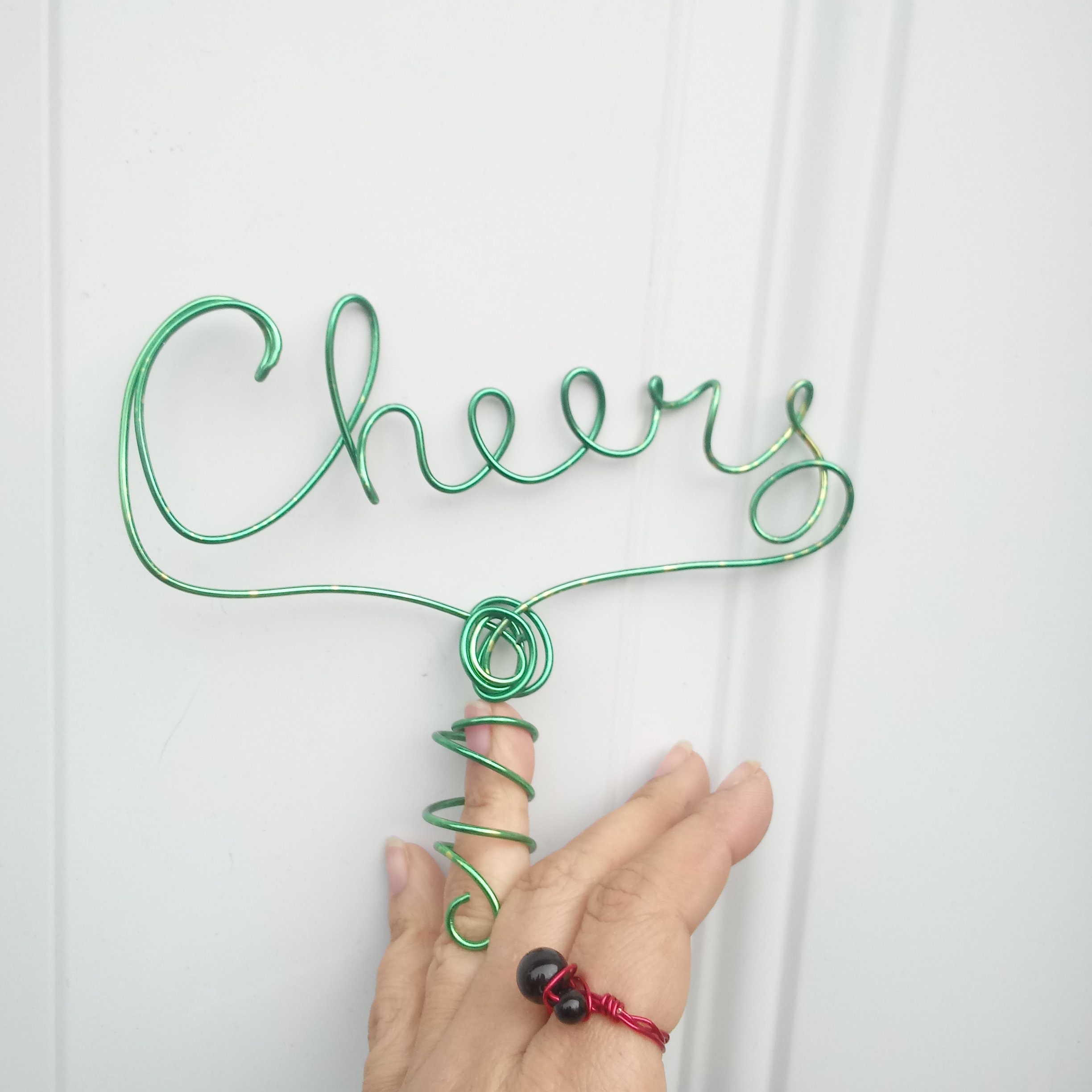 Cheers Tree Topper in Green and Gold for St Patrick's - Etsy