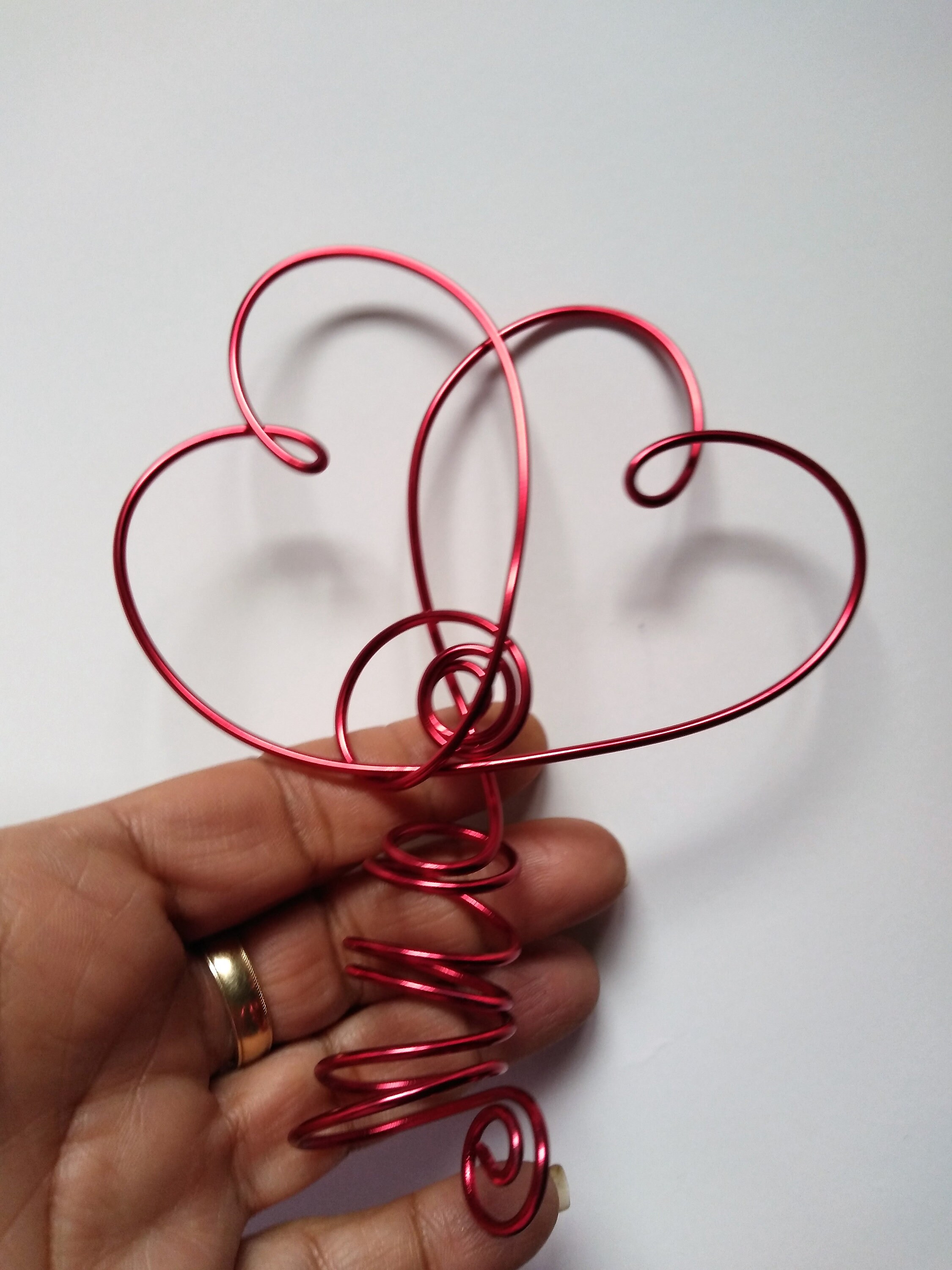 Small Hearts Valentine Tree Topper - Etsy