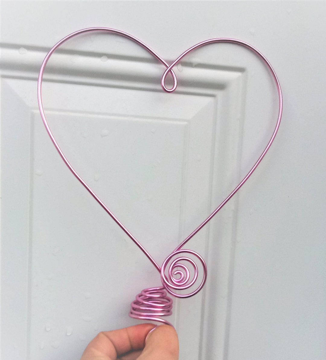 Handmade Wire Heart Tree Topper: Holiday Decor - Etsy
