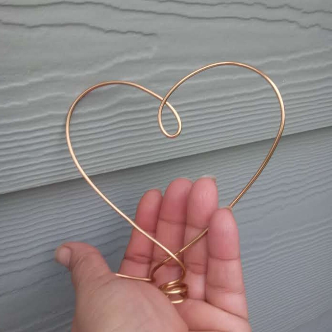 Mini Gold Christmas Heart Topper for Table Tree - Etsy