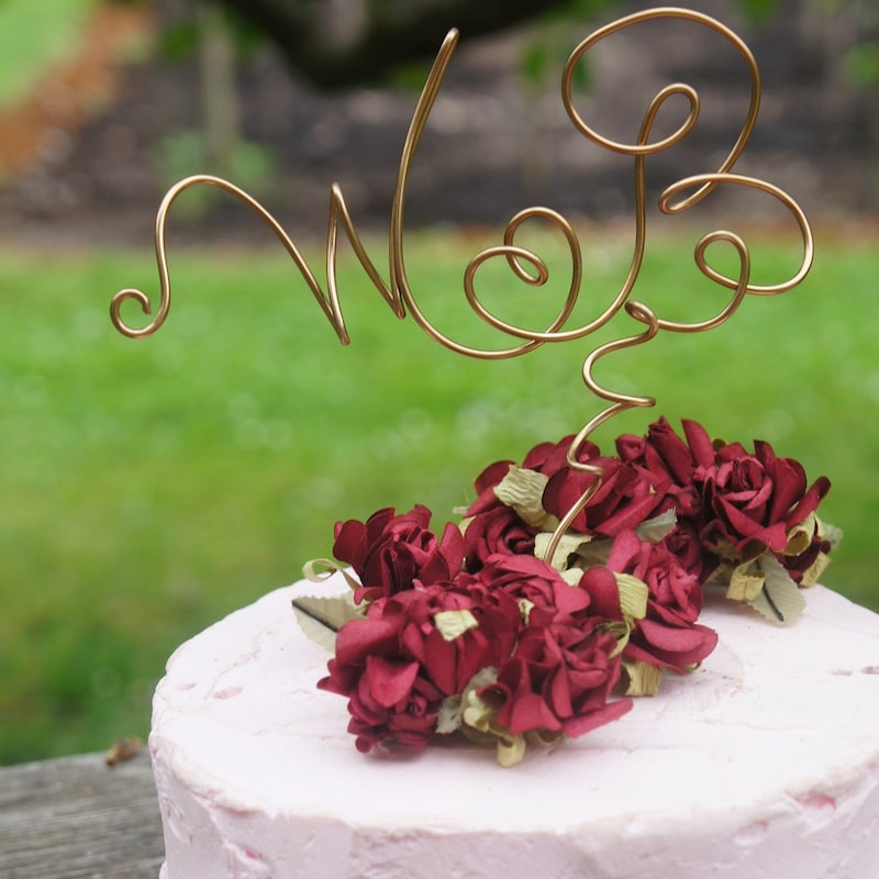 Wire Cake Toppers - Etsy