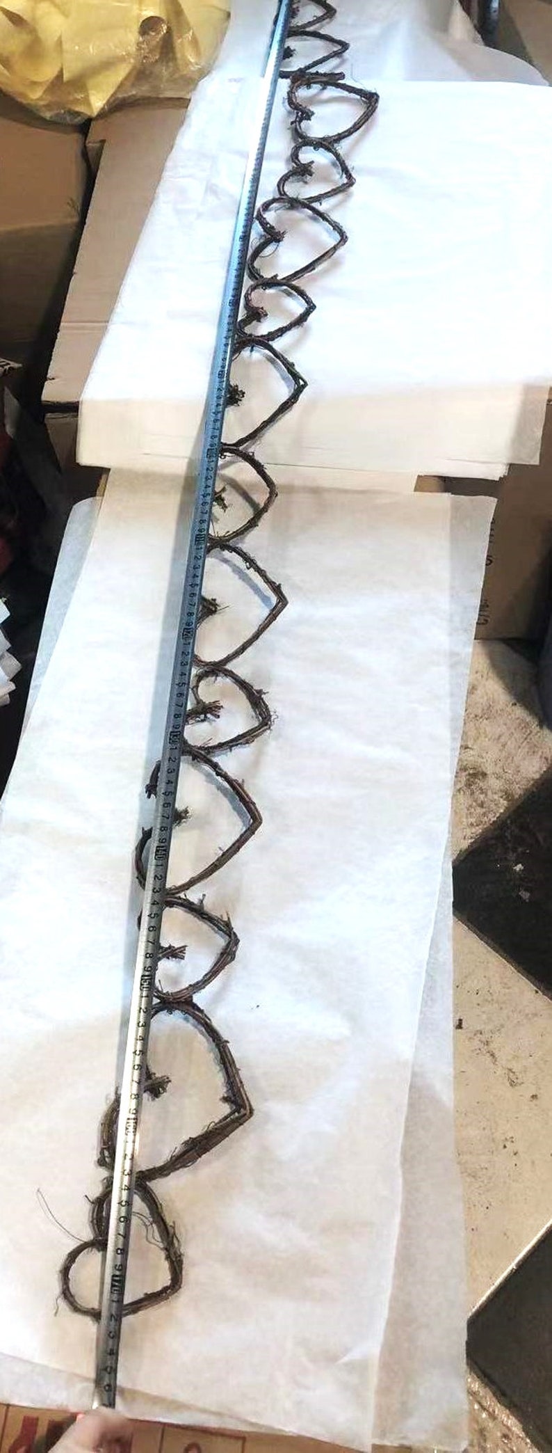 Rustic Vine Garland With Green Leaves - Etsy