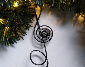 Treble Clef Tree Topper - Etsy
