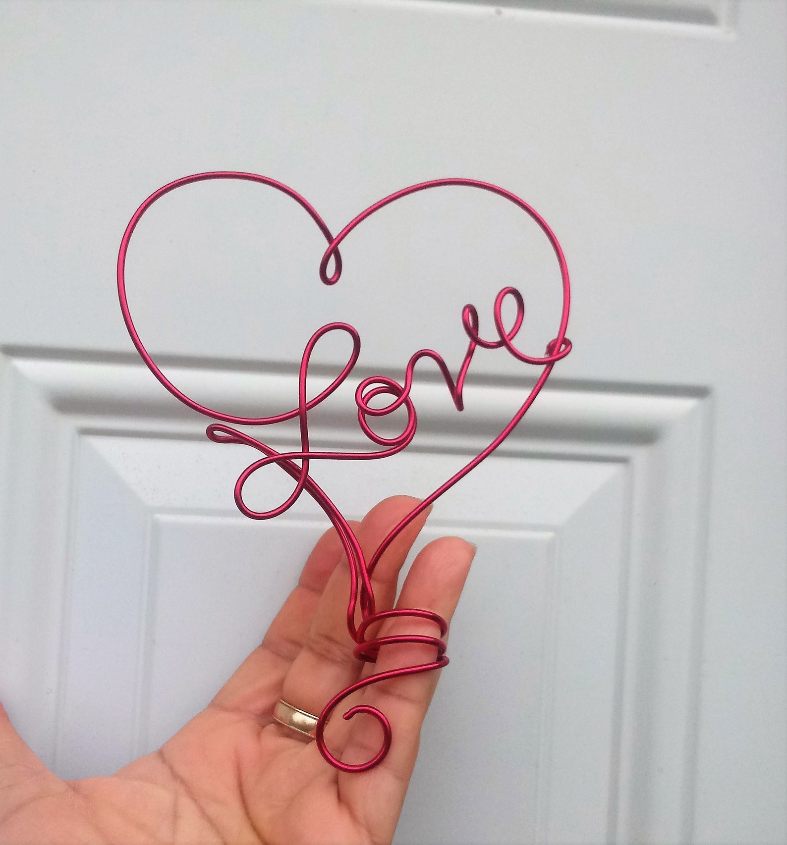 Valentine's Day Decor Love Tree Topper - Etsy