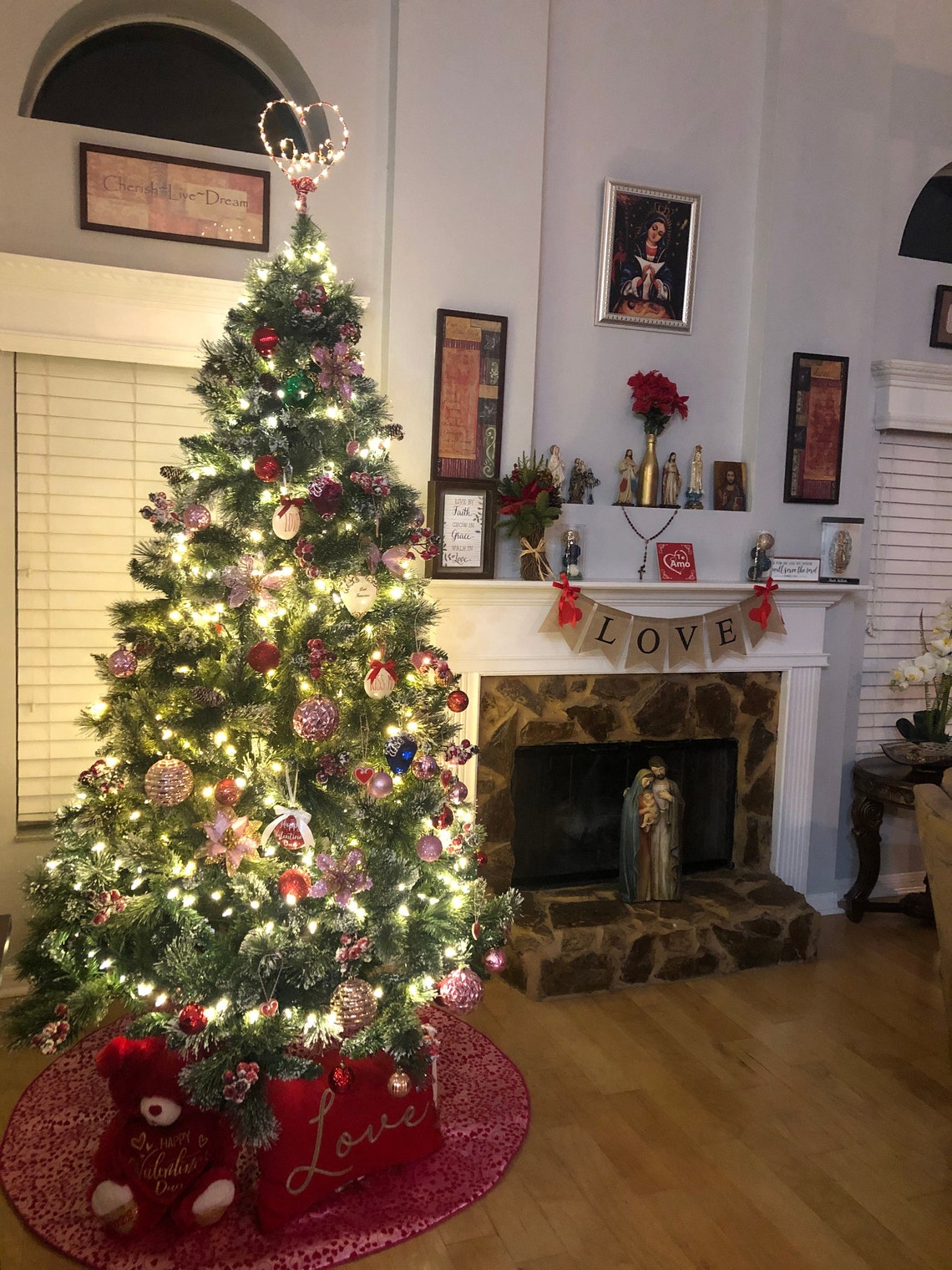 Valentine Tree Topper Modern & Memorable - Etsy