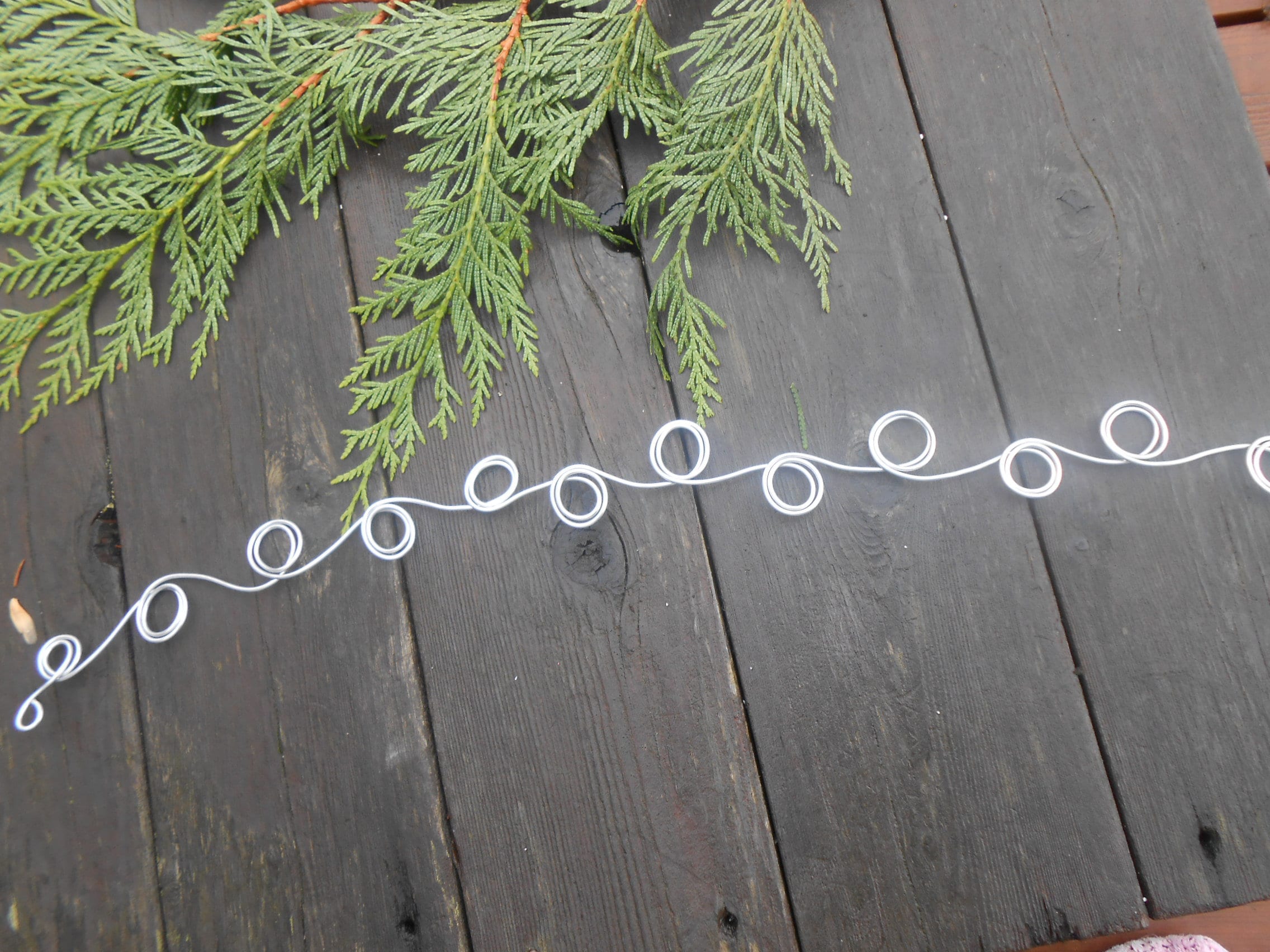 Hanging Wire Cardholder for Christmas Cards - Etsy