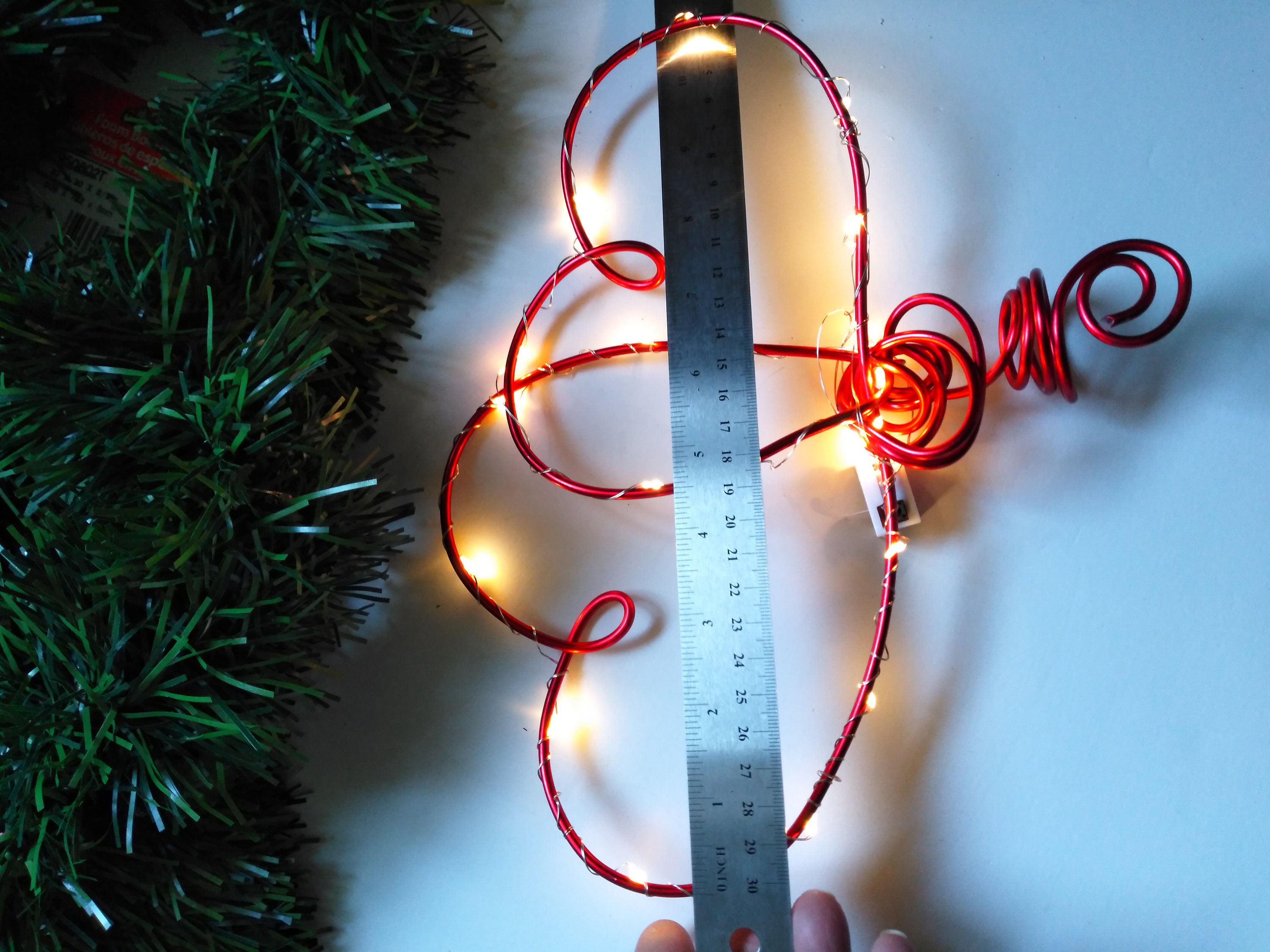Lighted Hearts Tree Topper for Valentine's With LED Lights - Etsy