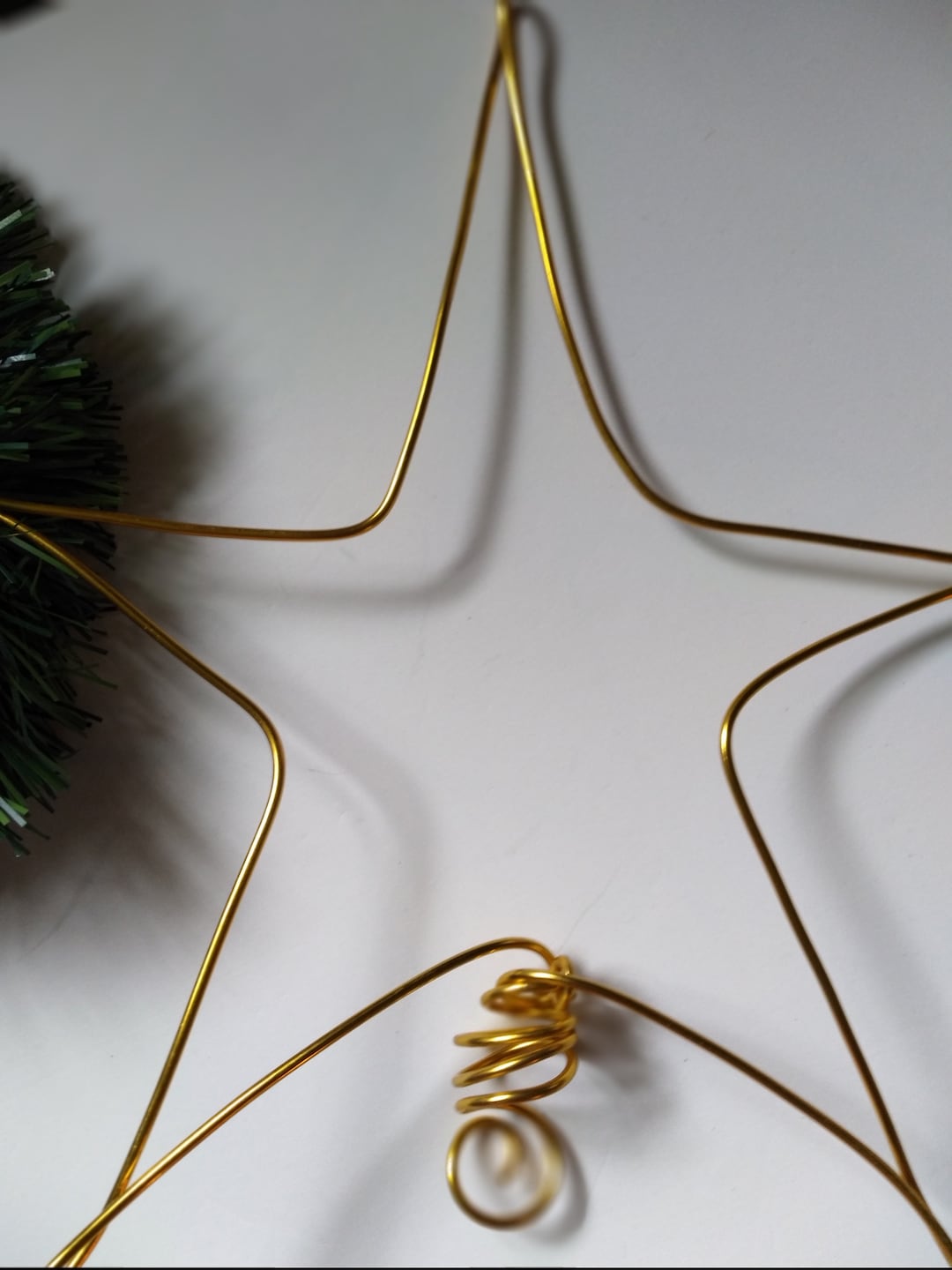Large 12 Inch Wire Star for Christmas Tree - Etsy