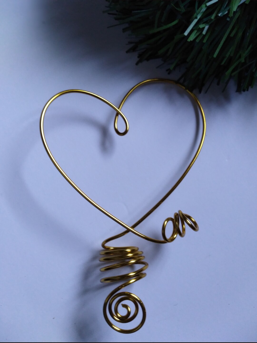 Medium Heart Tree Topper for Modern Holiday Trees - Etsy