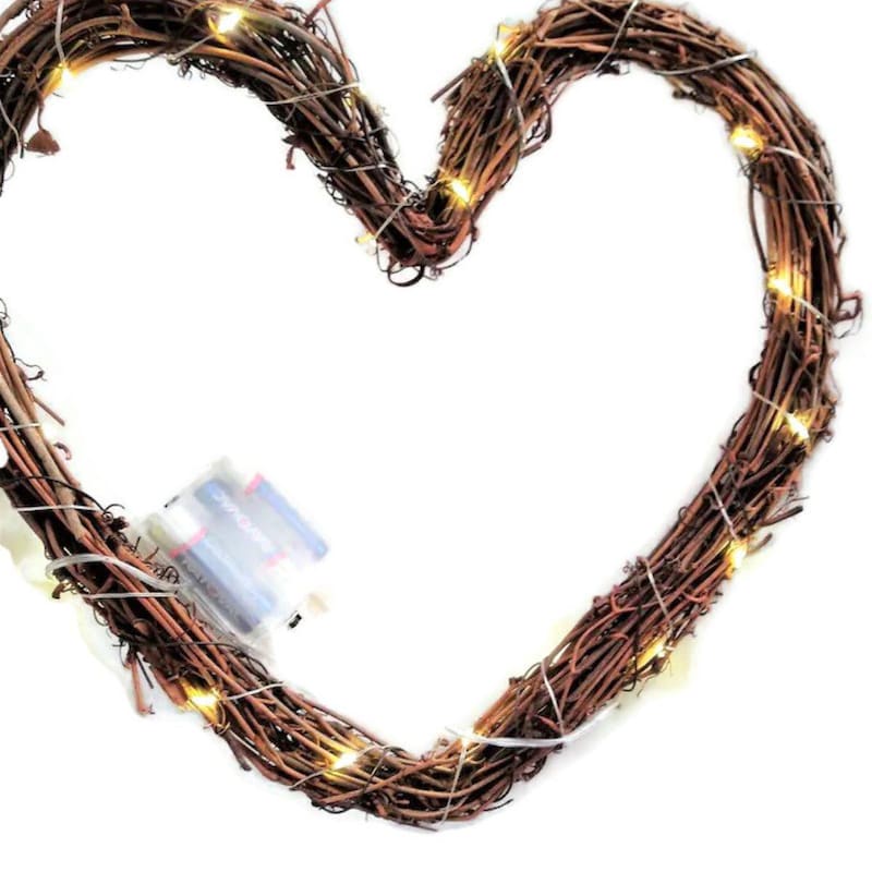 Heart Wreath - Etsy
