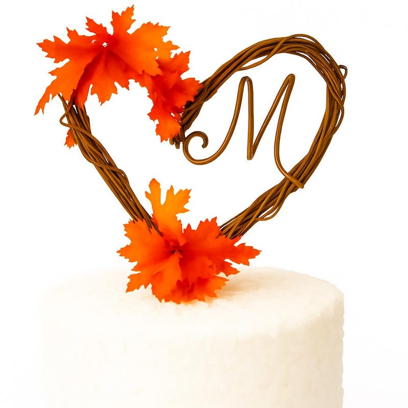 Letter M Cake Topper - Etsy