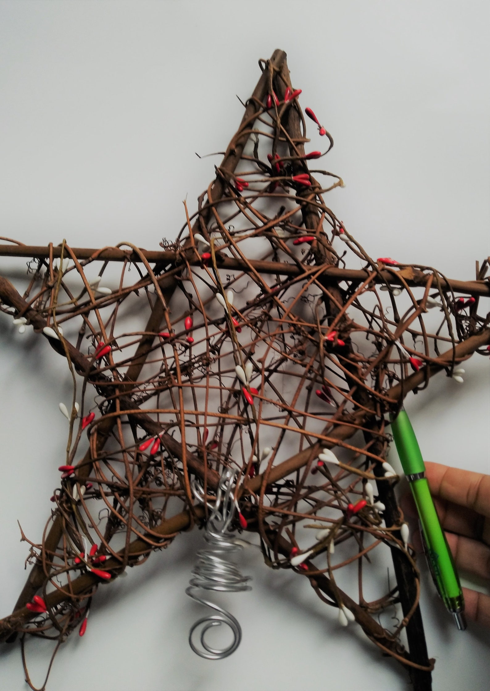 Lighted Farmhouse Tree Topper Star for Rustic Holiday 12 X 12 | Etsy