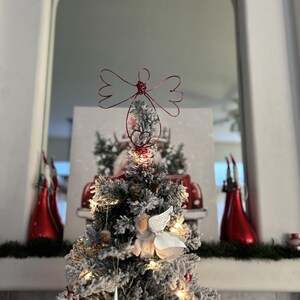Mini Angel Holiday Tree Topper - Etsy