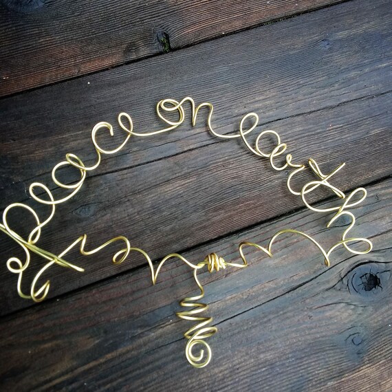 Peace on Earth Tree Topper | Etsy