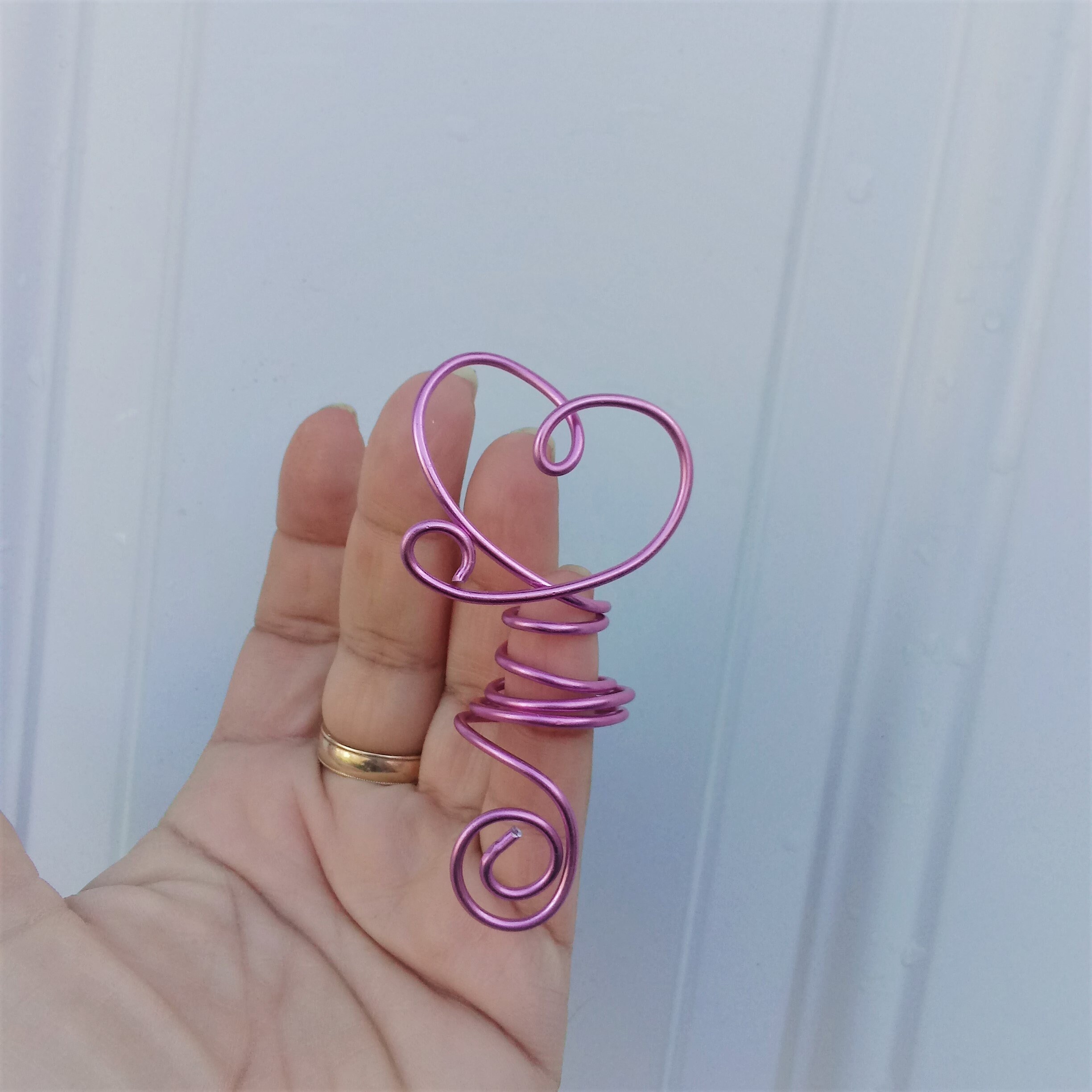 Miniature Heart Tree Topper - Etsy