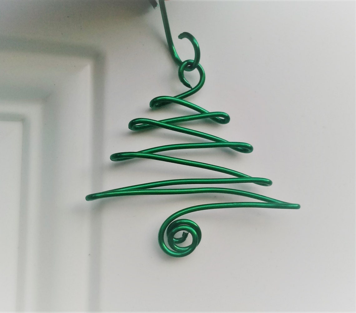 Mini Tree Shaped Ornaments for Christmas Decorating | Etsy