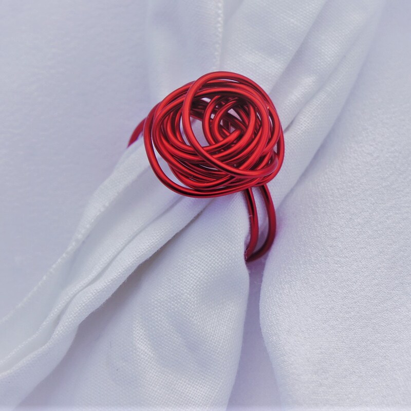 Wire Napkin Rings - Etsy