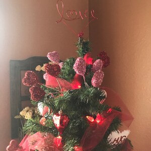 Love Tree Topper - Unique & Fun Valentine's Day Decor - Etsy