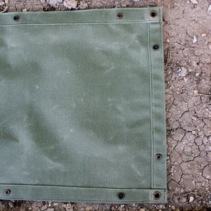 Bushcraft Utility Mat-waxed Canvas Wood Carrying Case, Seat Pad for ...