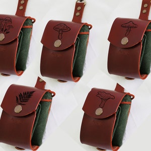 Multi Options Foraging Bag, Bushcraft Mushroom Bag,hiking Gift,leather ...