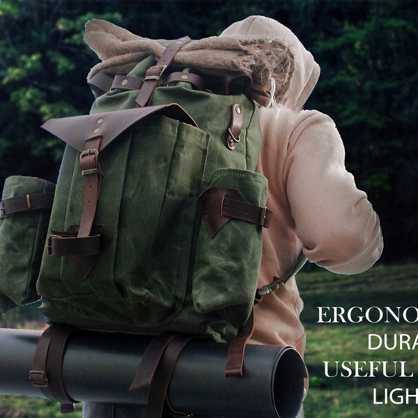 Bushcraft Backpack - Etsy