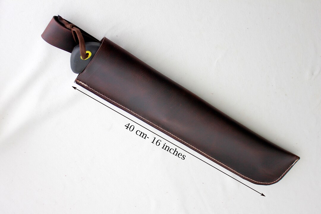 Leather Folding Saw Sheath, Waxed Canvas or Leather Large Silky Bigboy ...
