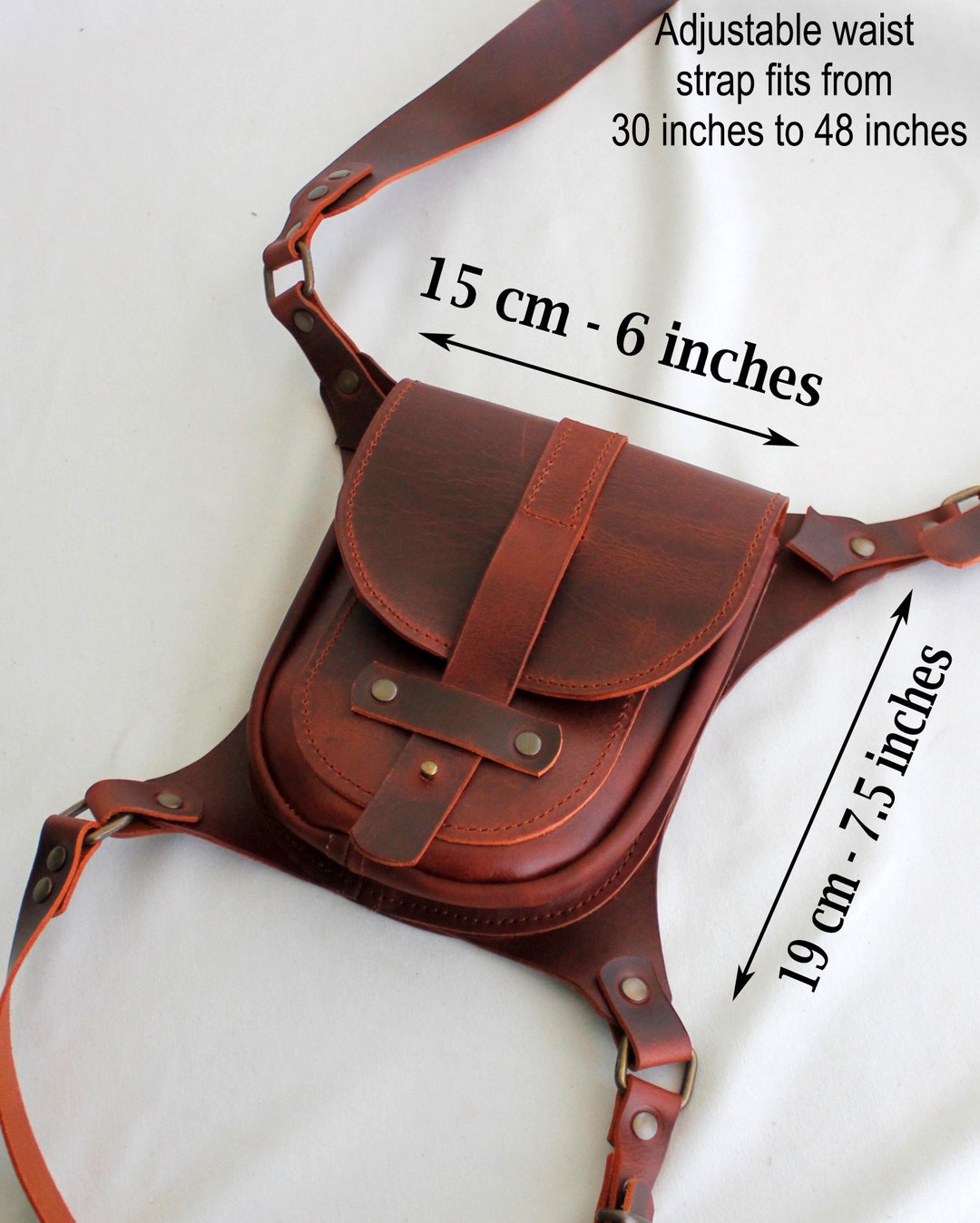 Unique Leg Bag,waist Bag,hip Bag,sling Bag,crossbody Bag,leather Leg ...