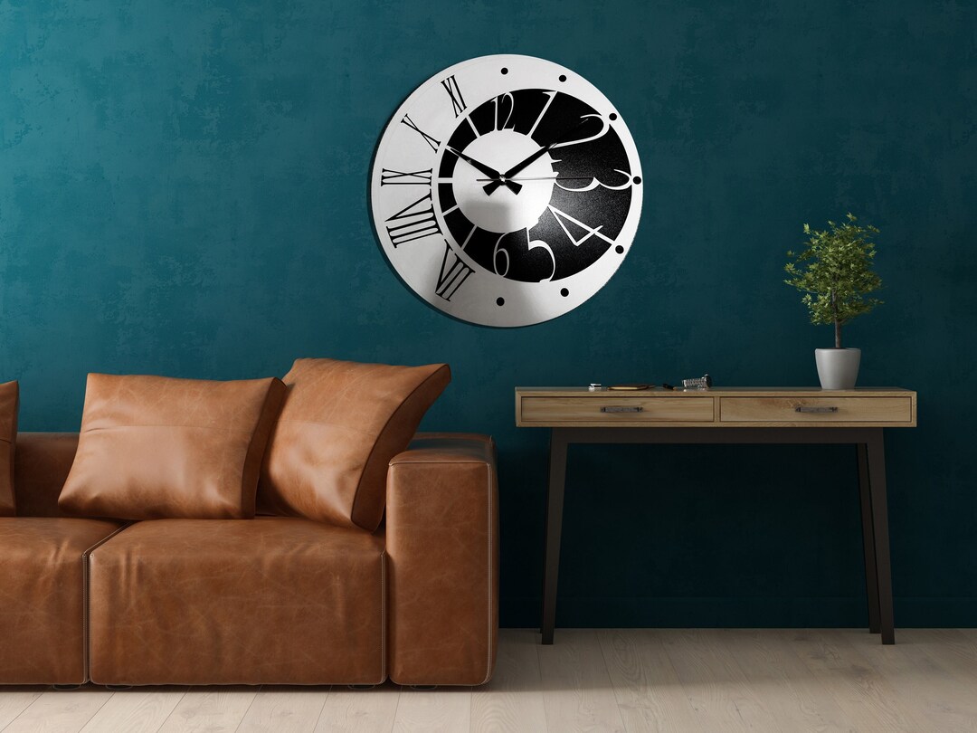 Latin & Roman Numerals Unique Wall Clocks,gift for Home, Wall Clock ...