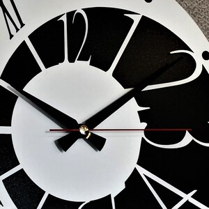 Latin & Roman Numerals Unique Wall Clocks,gift for Home, Wall Clock ...