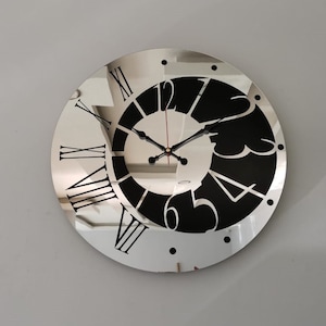 Latin & Roman Numerals Unique Wall Clocks,gift for Home, Wall Clock ...