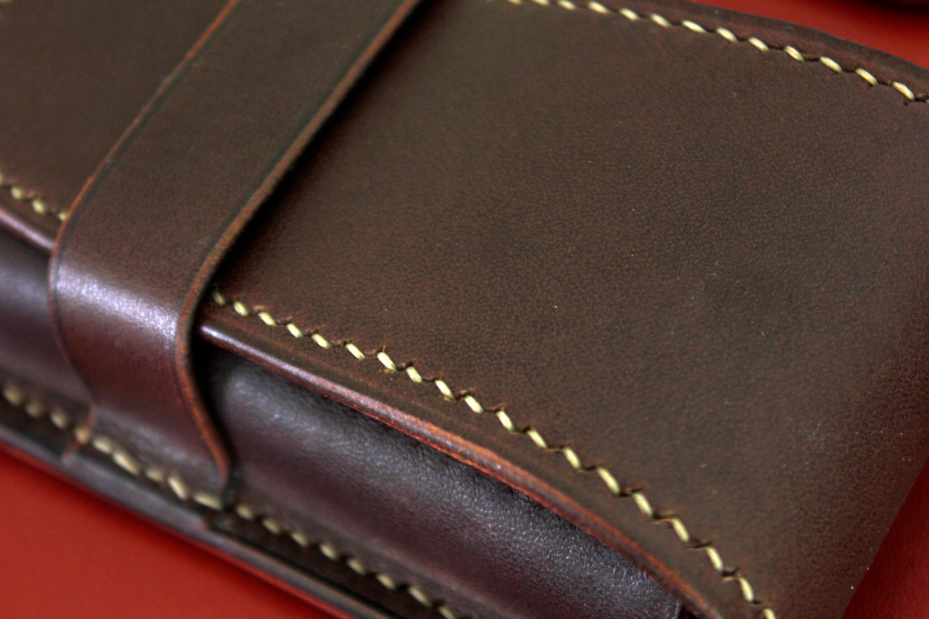 2 Pens,veg-leather Fountain Pen Case, Luxury Pen Case,leather, Leather ...