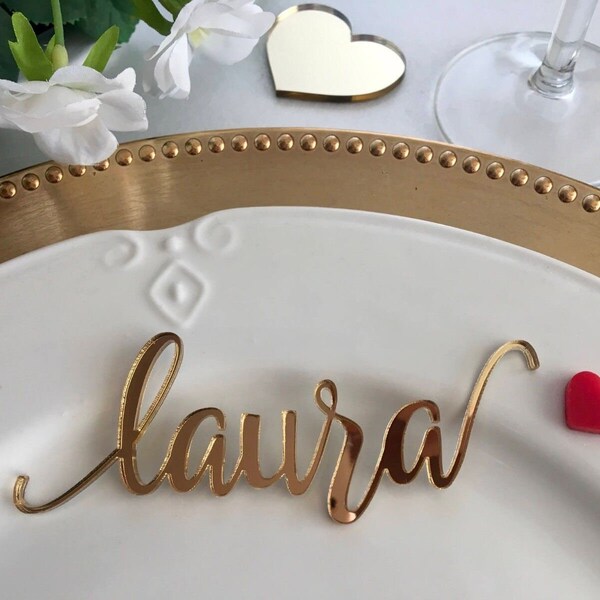 Mirror Tags - Etsy