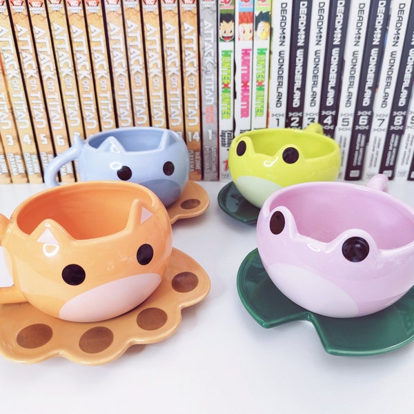 Animal Tea Set - Etsy