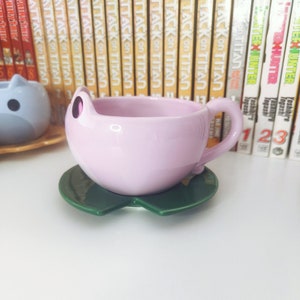 Curious Animal Teacups ceramic Tea Cups animal Tea Cups teacup Set cute ...