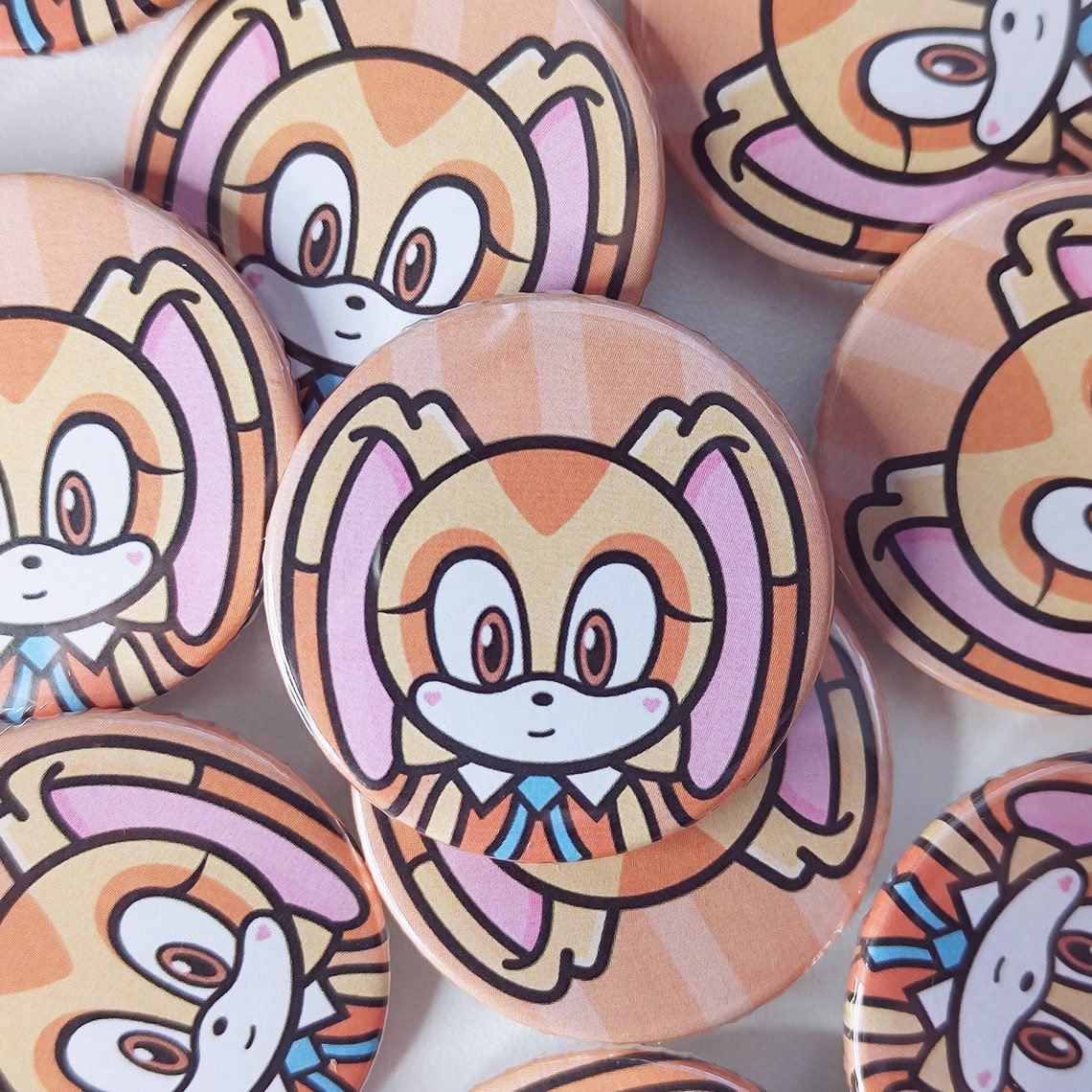 Cream the Rabbit Button Badge sonic Characters Button Badge - Etsy