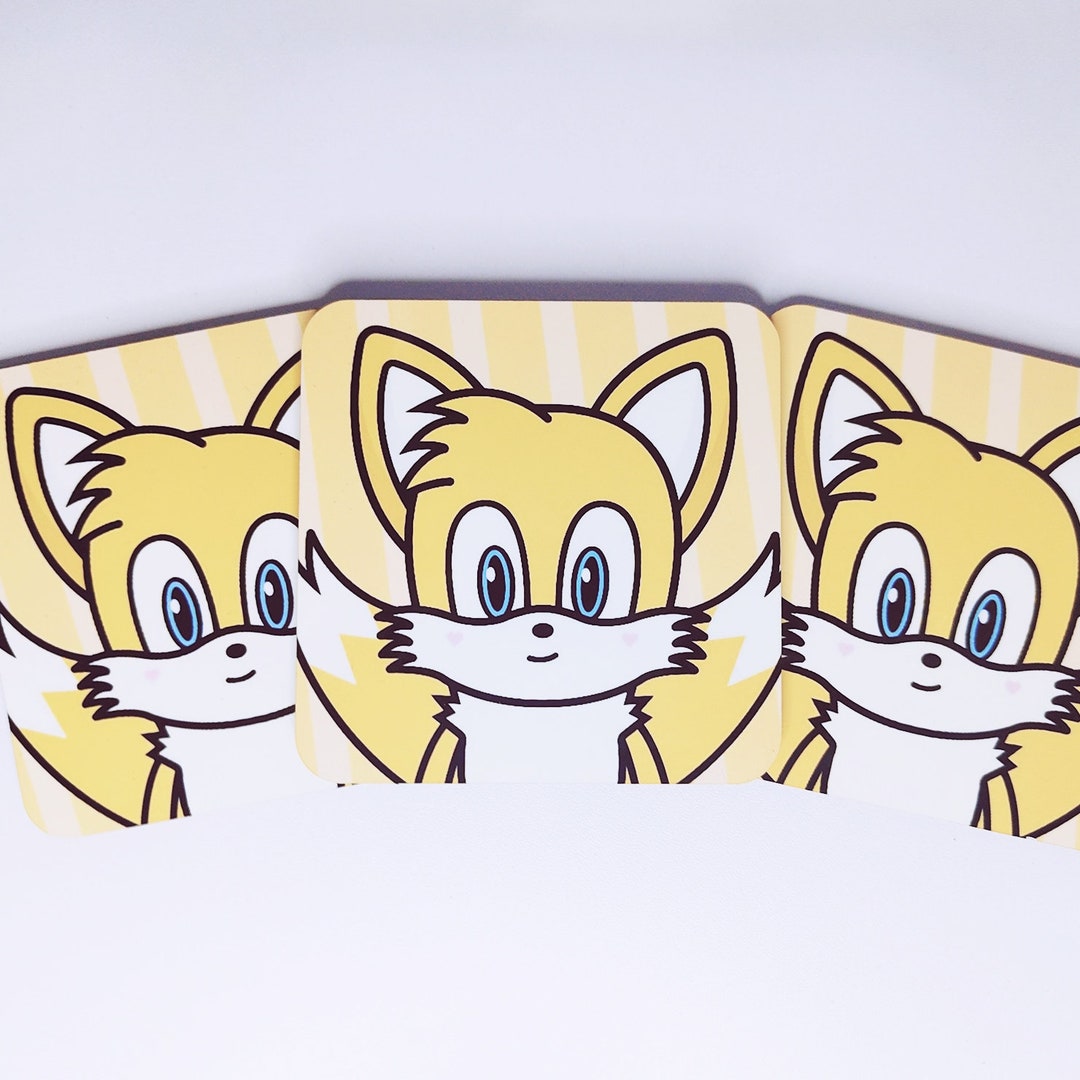 Tails Drink Coaster sonic the Hedgehog Coaster - Etsy