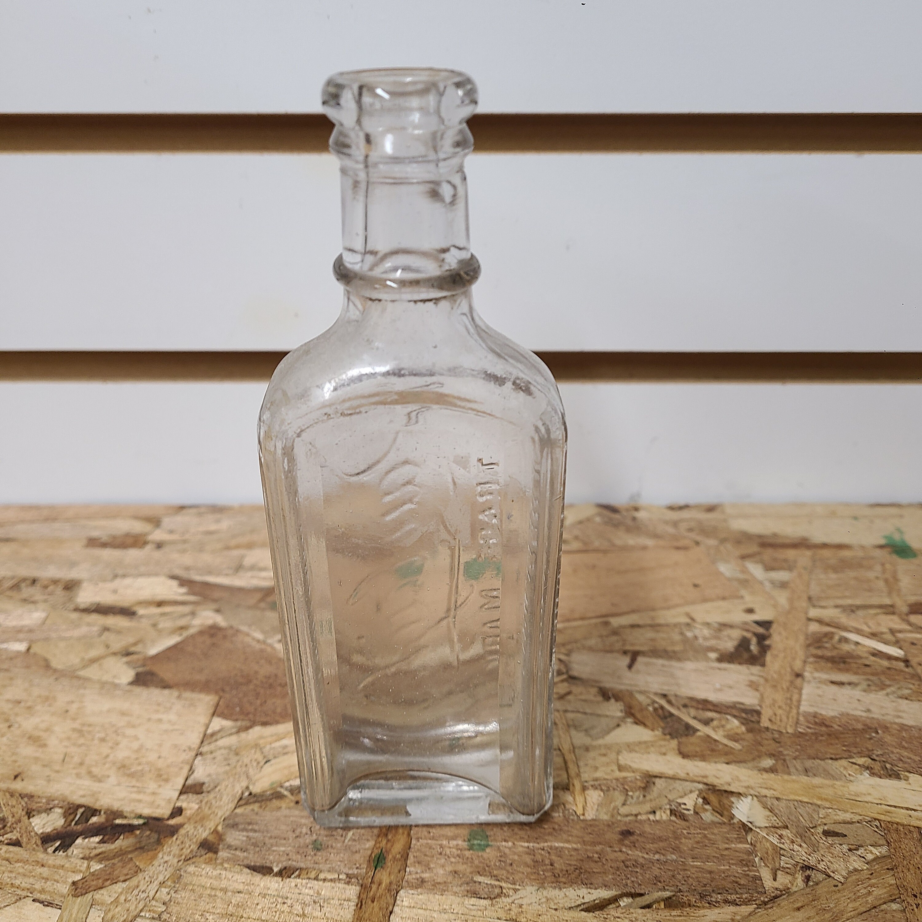 Vintage Glass Cough Syrup Bottle - Etsy