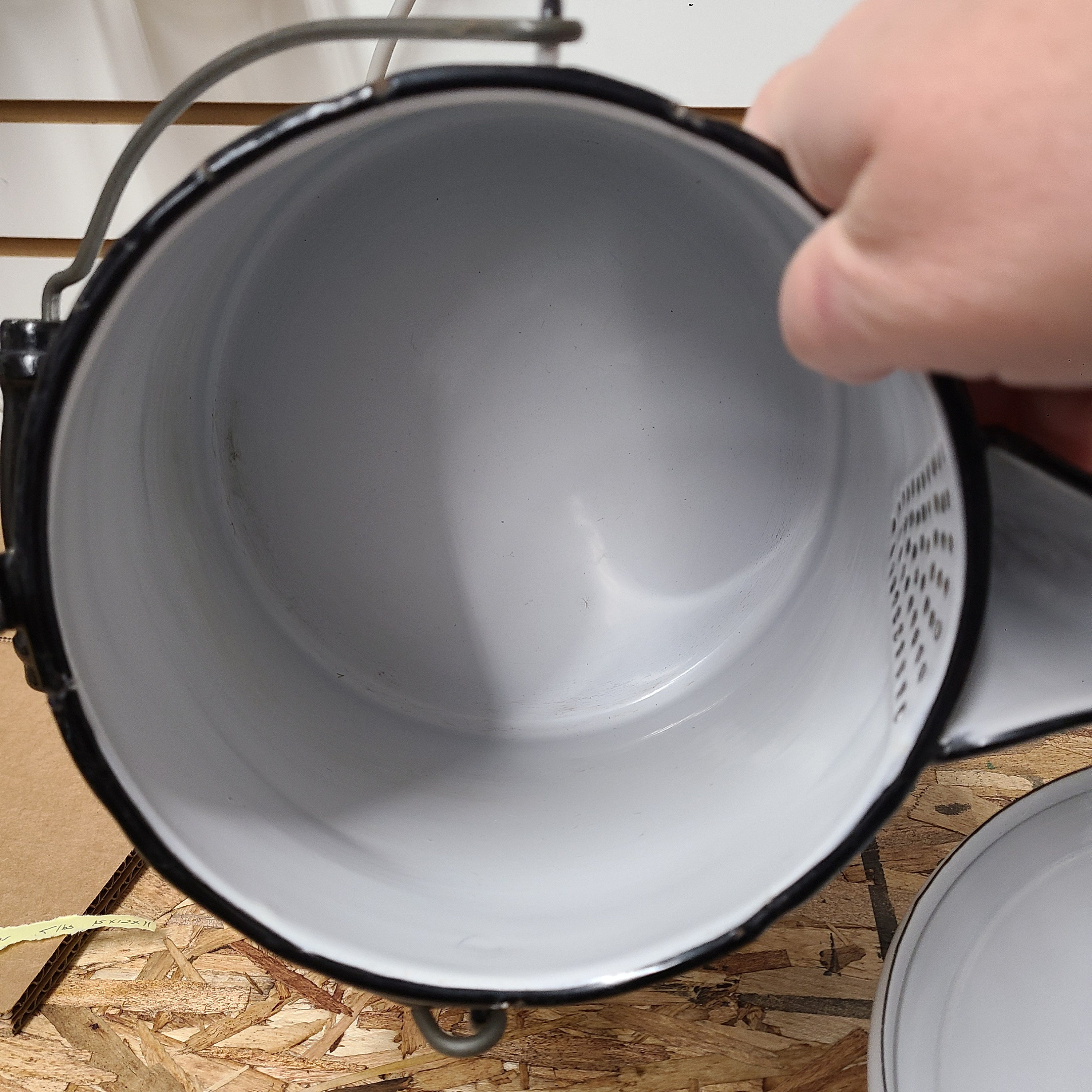 Large Enamelware Cowboy Kettle Coffee Pot - Etsy