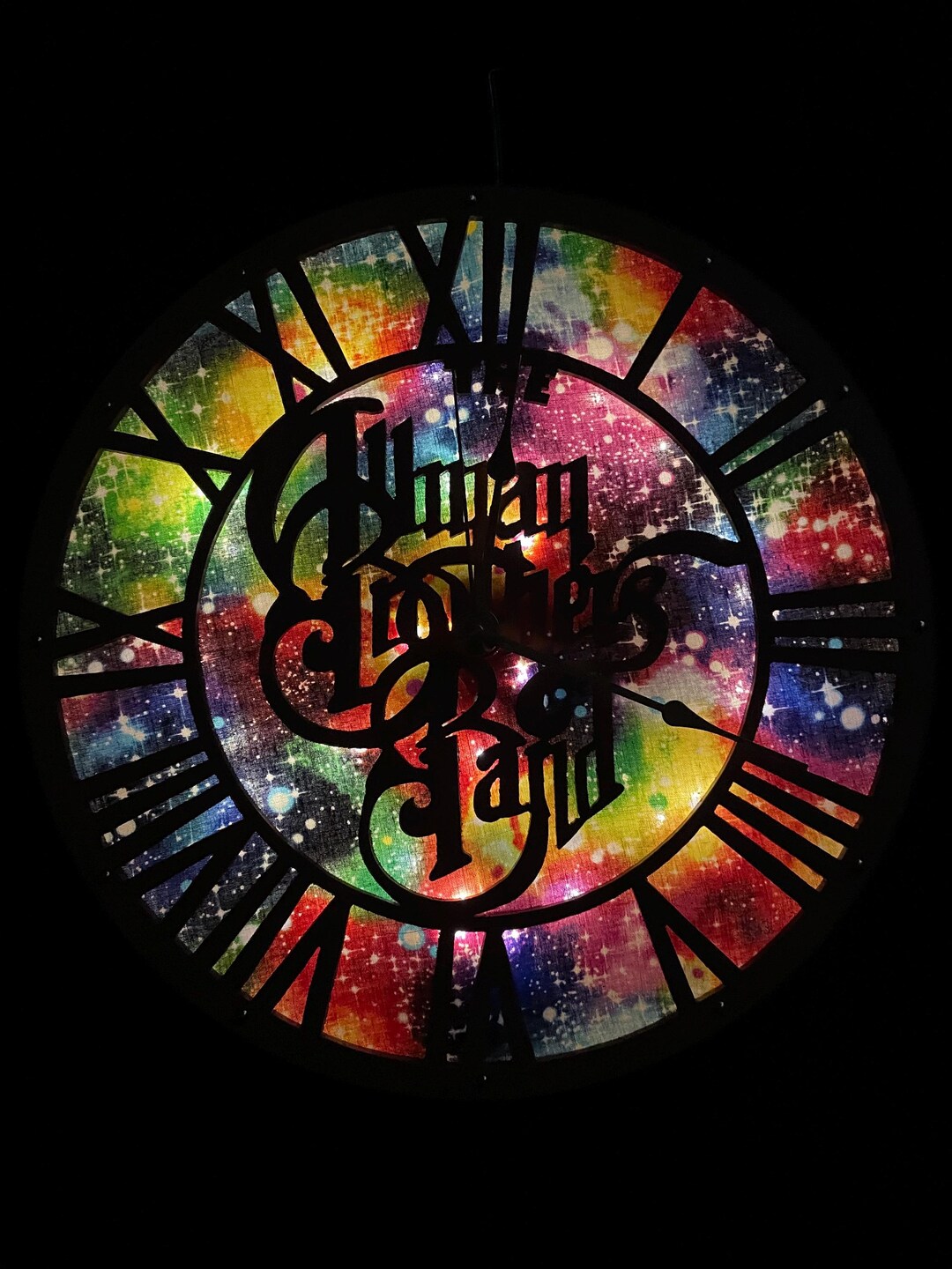 Allman Brothers Illuminated Clock - Etsy