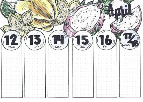 Tropical Fruit COMPLETE Set up and Weekly Bundle 2021 - Etsy