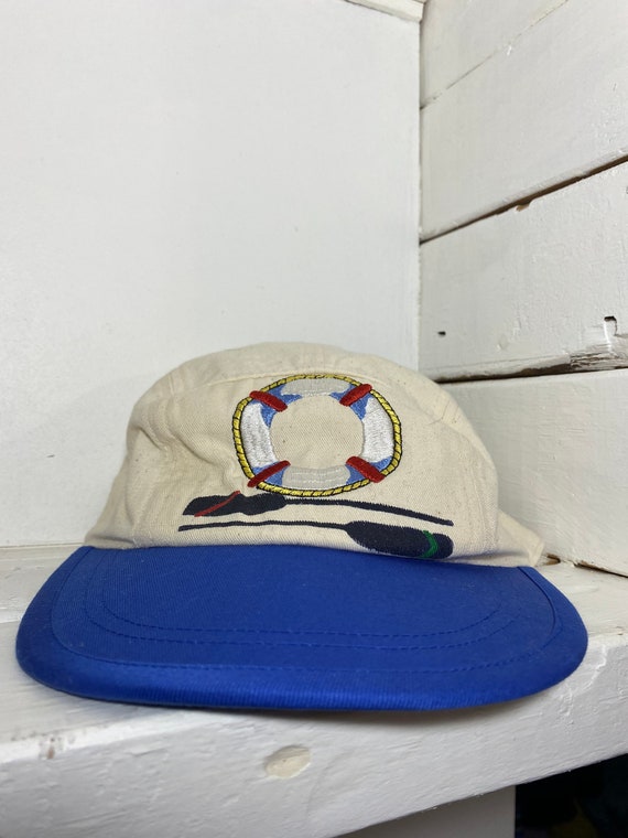 90s Vintage 5 pannel Velcro Sail hat | Etsy