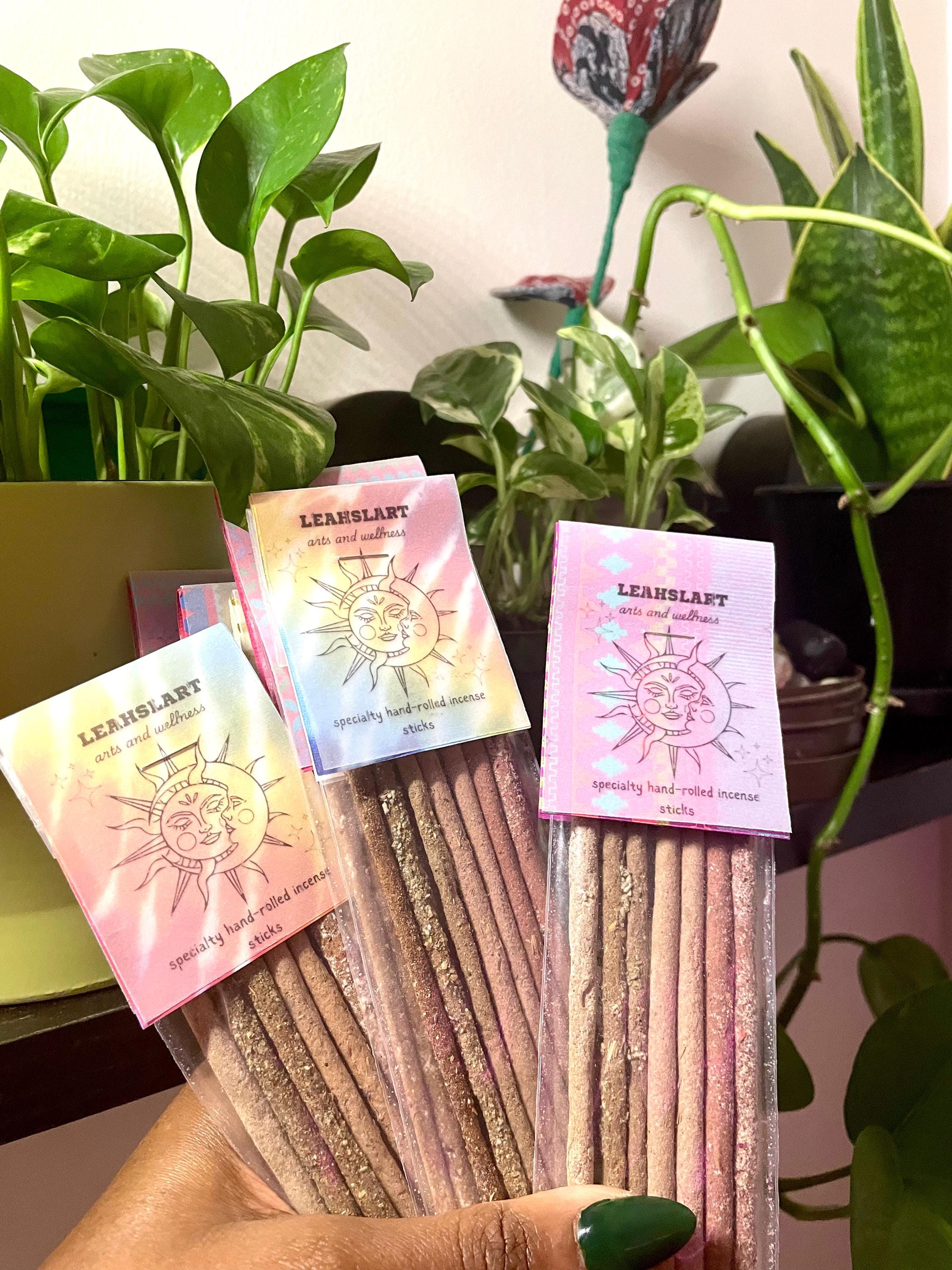 Natural Hand Rolled Incense Sticks Variety Pack - Etsy