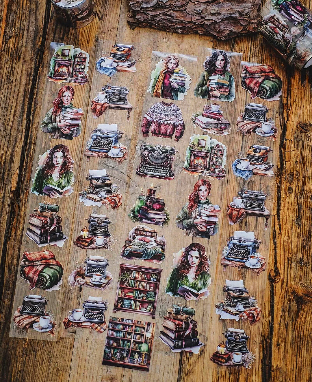 LG Vintage Home, Typewriters & Coffee | One Loop Sample or Roll PET ...