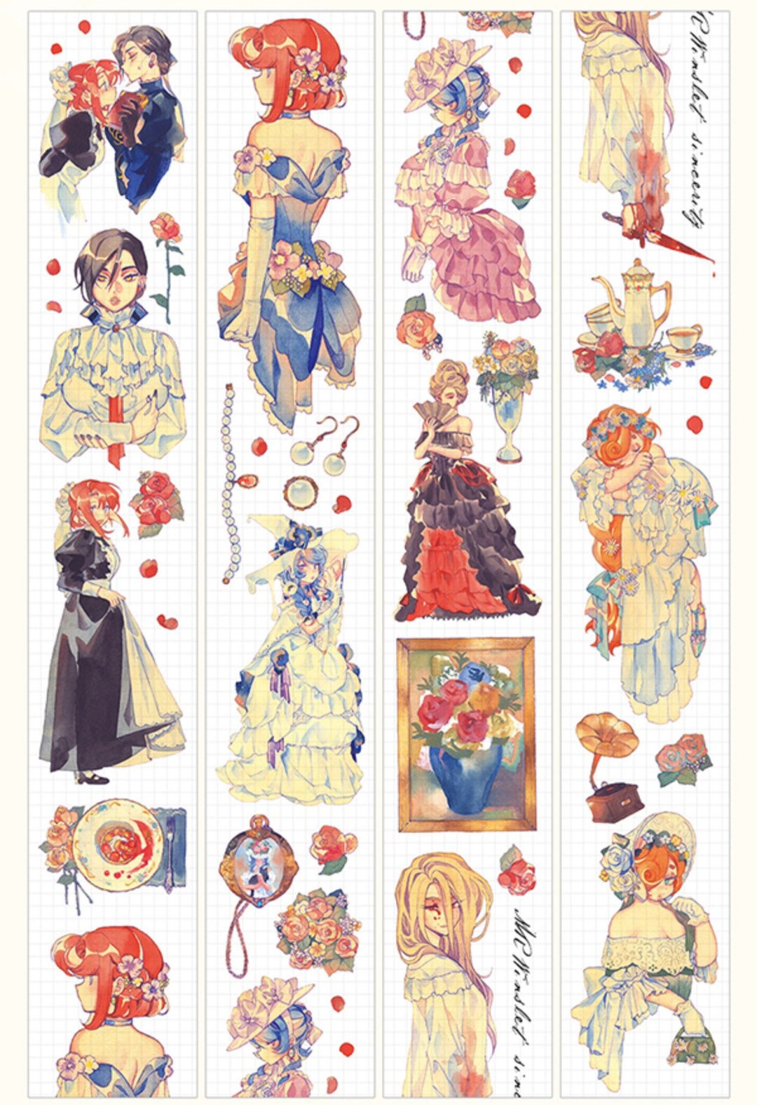 MPJ Miss Winsley | One Loop Sample Washi Tape | People Stickers, Junk ...