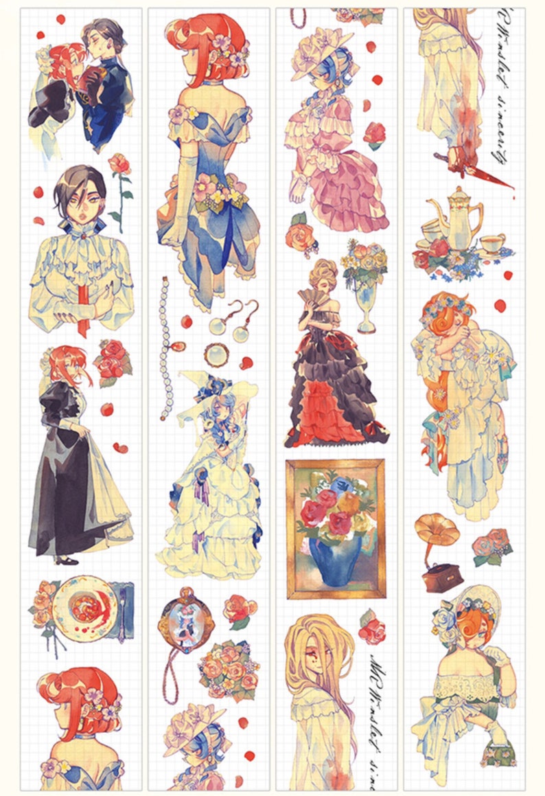 MPJ Miss Winsley One Loop Sample Washi Tape People - Etsy