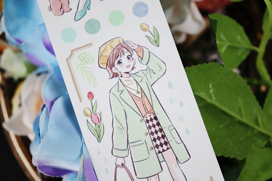 Chlstd Spring Heartbeat | One Loop Sample or Roll Washi Tape | People ...