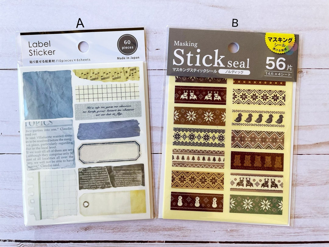 6/4 Sheets Label Stickers/masking Sticker Seal, Point Stickers, Junk ...